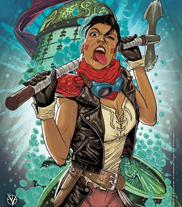 War-Monger (Icons Writeup) – Barry Reese – Writer of Badass heroes