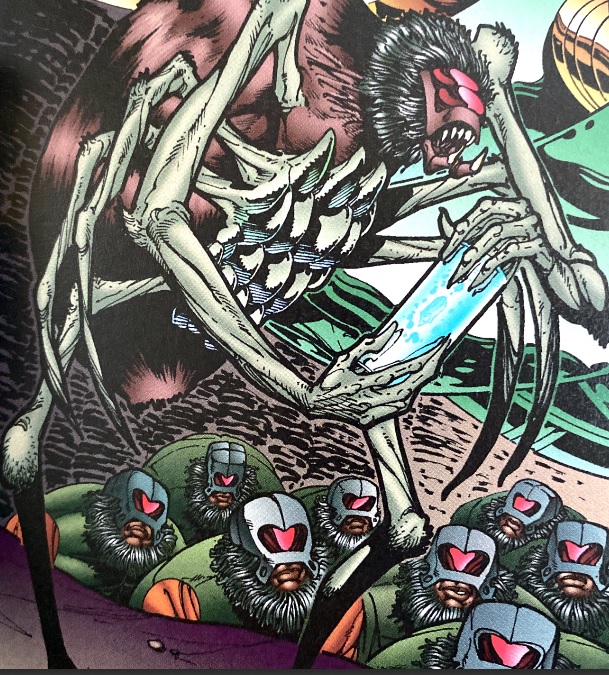 Spider Aliens – Warrior (Icons Writeup) – Barry Reese – Writer of ...