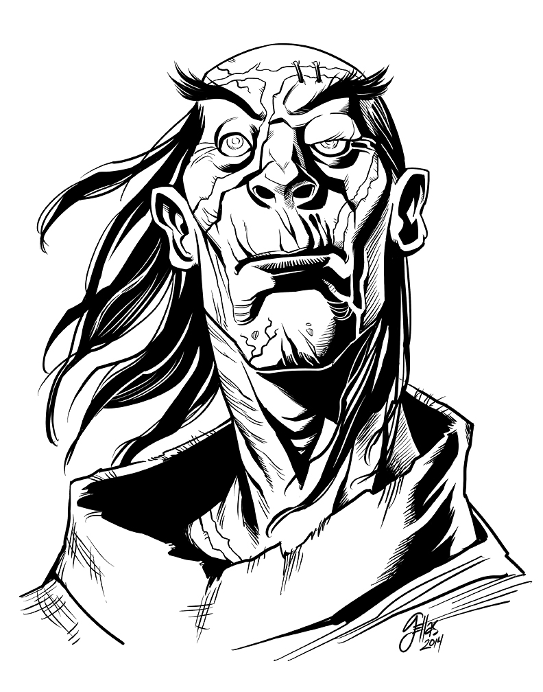 Frankenstein’s Monster… – Barry Reese – Writer of Badass heroes