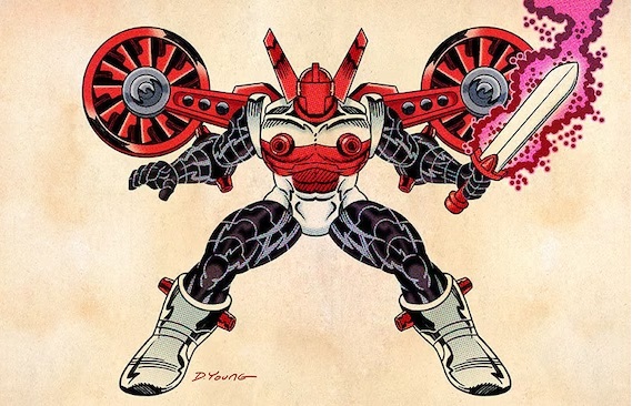 Acroyear (Icons Writeup) – Barry Reese – Writer of Badass heroes